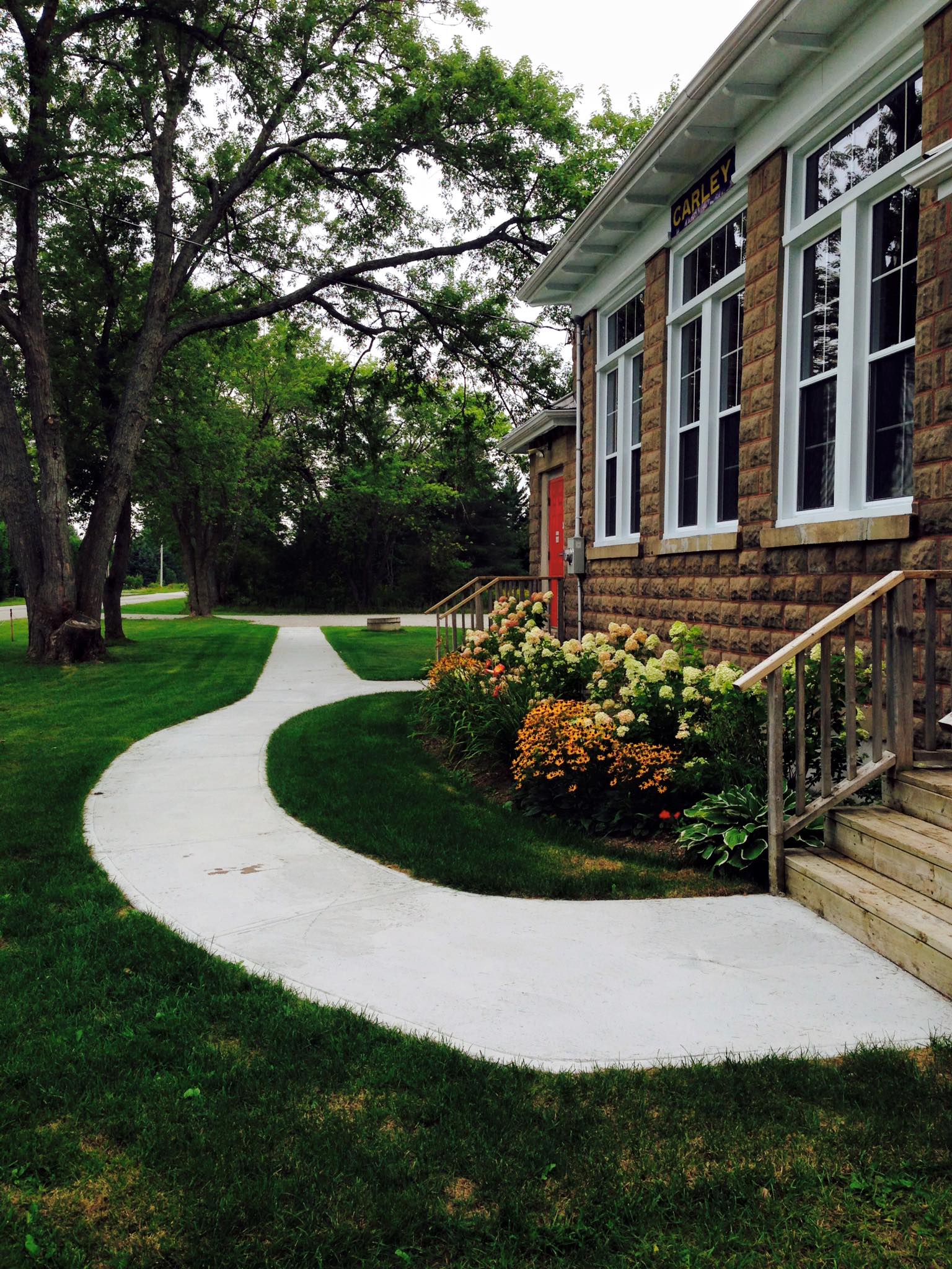 New Walkway | Carley Community Hall